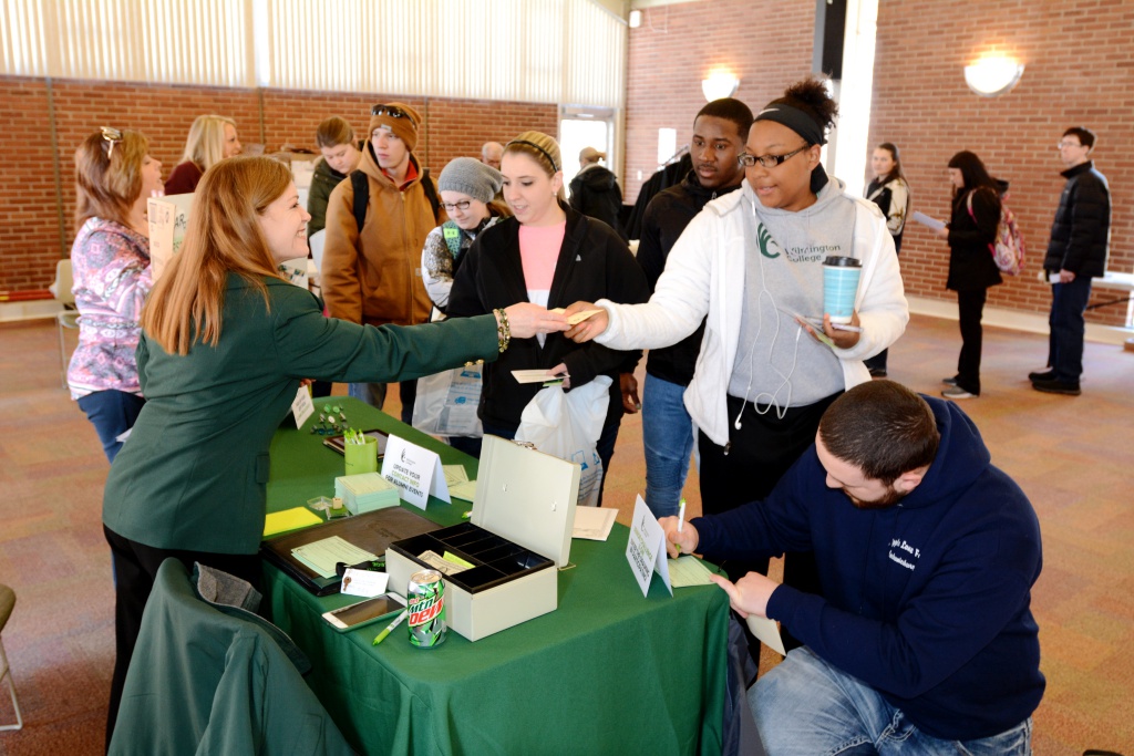 Seniors Prep for Commencement with Grad Fair - Wilmington College ...