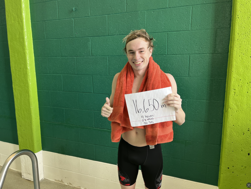 Swimmer’s 10.3-Mile ‘Max Swim’ Is a Grand Gesture to His WC Career ...